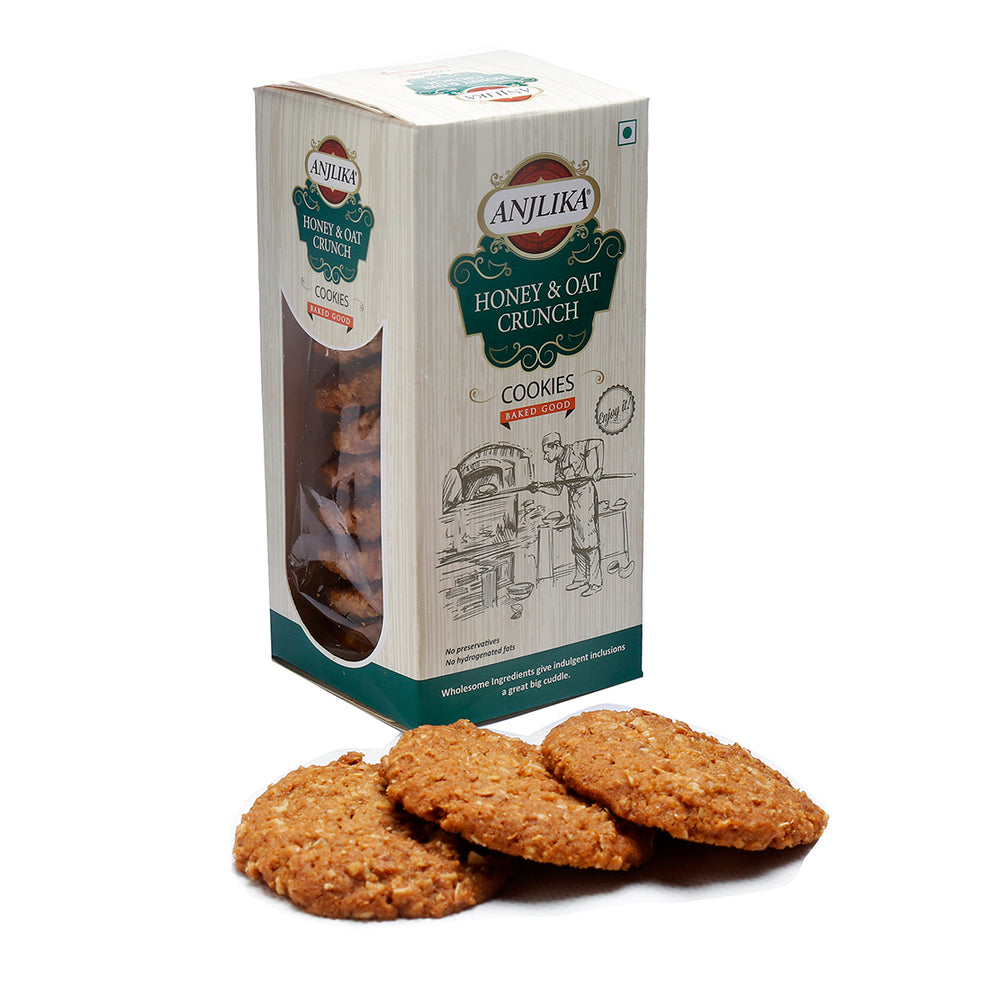 Honey & Oats Crunch 200g – ANJLIKA FOODS